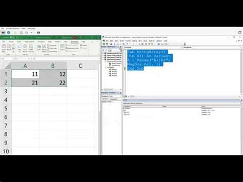 Import Export Arrays In Excel VBA VIDEO Educational Research Techniques