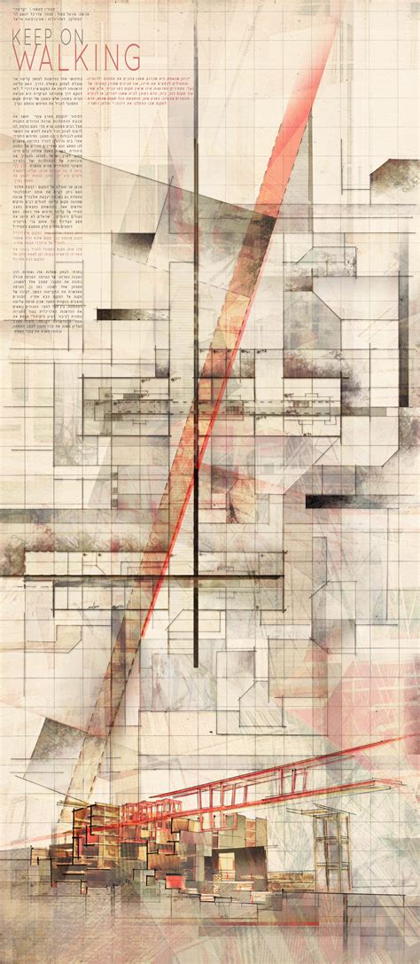 Conceptual Architecture Plan And Section Models And Graphics