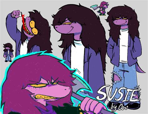 Susie From Deltarune In 2025 Cute Art Undertale Art Fan Art