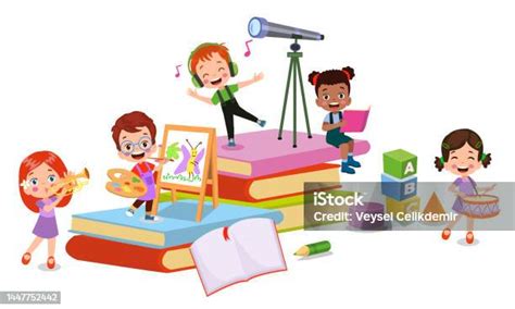 Abc 블록 Abc 문자를 가진 귀여운 아이들의 벡터 그림 개념에 대한 스톡 벡터 아트 및 기타 이미지 개념 개념과 주제 개발 Istock