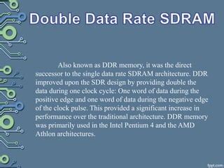 Evolution Of Random Access Memory PPT