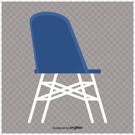 블루 비즈니스 사무실 자리의자 의자업무 Png 일러스트 무료 다운로드 Lovepik