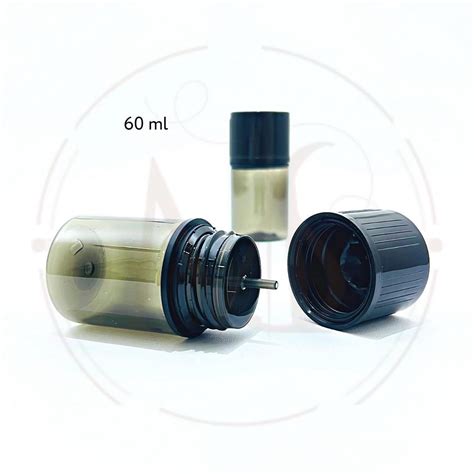 Jual Botol Chubby V Ml Flat Cap Botol Tetes Ml Black Transparant Shopee Indonesia