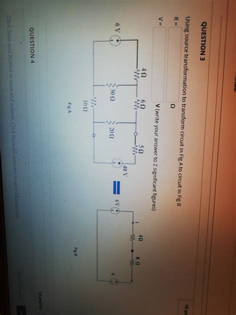 solved question 3 using source transformation to transform