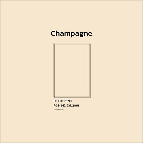 Champagne Color