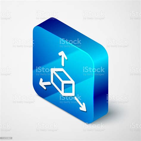 아이소메트릭 아이소메트릭 큐브 아이콘 흰색 배경에 고립입니다 기하학적 큐브 단색 아이콘입니다 3d 정사각형 기호입니다 상자