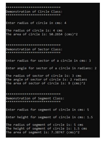 Solved Create A Circle Class That Contains The Following Chegg Com