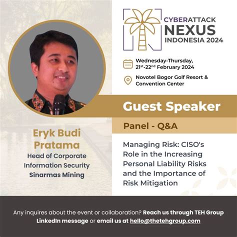 Teh Group On Linkedin Cybersecuritysummit Cybersecurityevent Cybersecurityawareness…