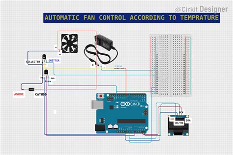 Arduino Uno Based Automatic Fan Speed Controller With Oled Display