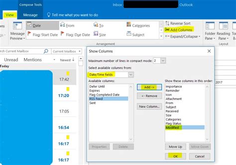 Outlook Find When A Message Was Modified Geeks Hangout