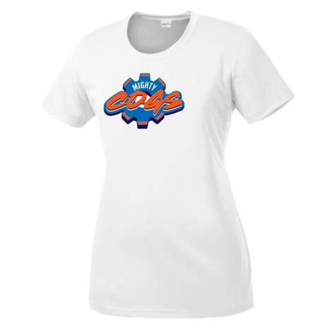 Mighty Cogs Performance Ladies Tee Hyperstitch Inc