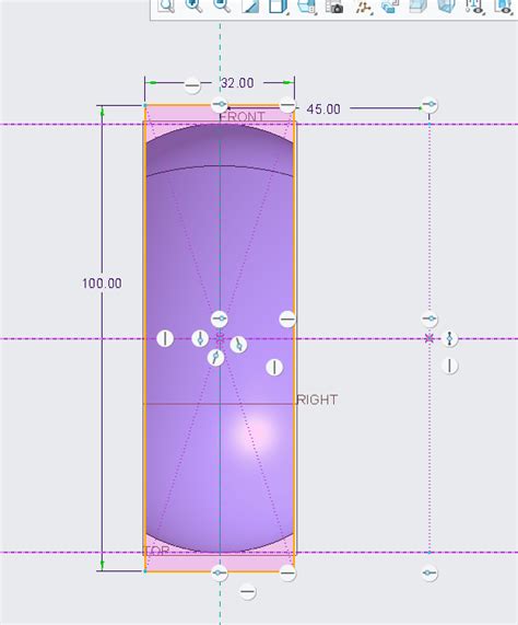 Solved Good Practice In Extruding To Surface Ptc Community