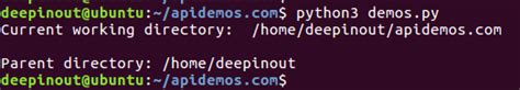Python os pardir 方法 极客笔记