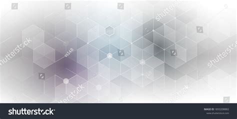 Abstract Hexagon Background Technology Poligonal Design Stock Vector Royalty Free 1893208882