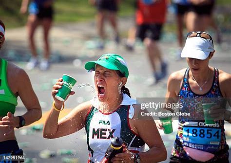 Boston Marathon Water Photos And Premium High Res Pictures Getty Images