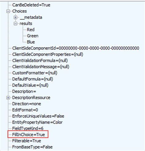 How To Create A Sharepoint Choice Field With Allow Fill In Choice Set