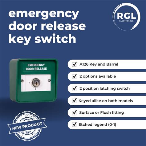 Rgl Electronics On Linkedin Accesscontrol Keyswitch Emergencydoorrelease