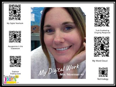 Displaying Digital Work Using QR Codes Teaching In Room 6