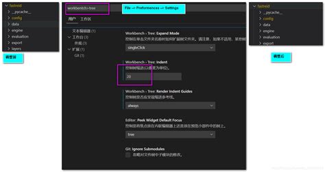vscode学习【6】：vscode 文件目录缩进太小，目录树不明显 vscode 目录树不好 csdn博客