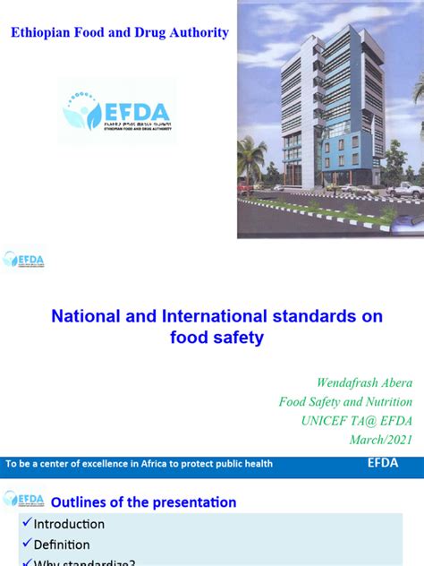 Food Safety Standards Pdf Food Safety Standardization