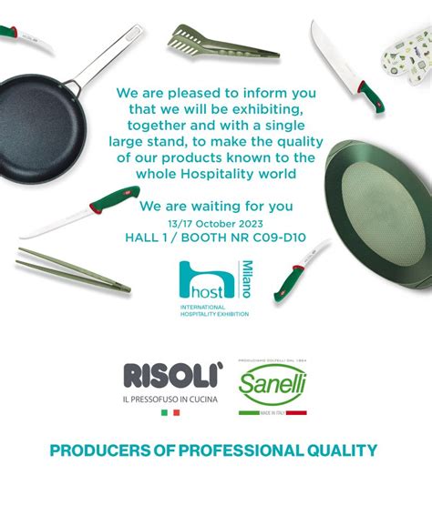 Risoli Srl On Linkedin Cookware Knives Chefs Cooking