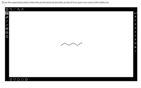 Solved Draw The Product Of The Reaction Of The Molecule