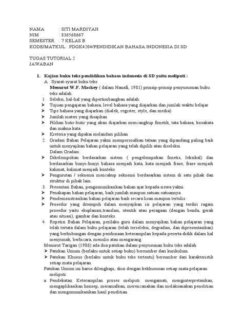 Tugas Tutorial 2 Pdf