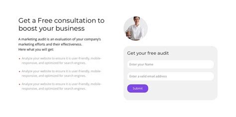 Growth Roadmap Landing Page
