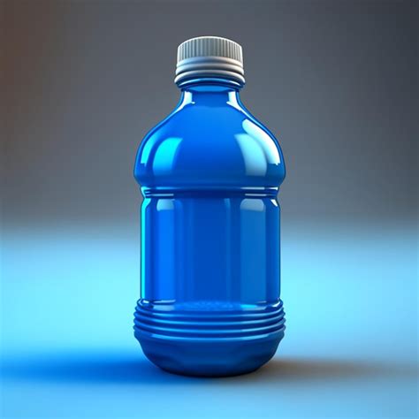 Premium Ai Image Chemical Plastic Bottle
