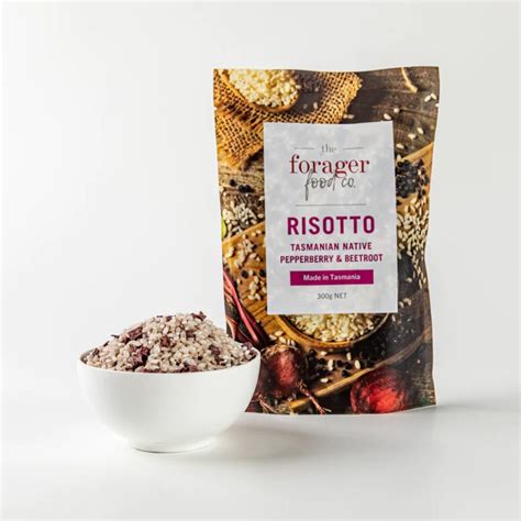 Forager Beetroot Risotto With Tasmanian Native Pepper Berry 300g Shopee Singapore