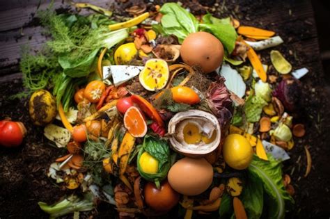 Premium Photo Recycle Composting Vegetable Green Food Organic Waste