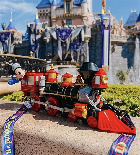 Disneyland Mickey Railroad Train Engine Popcorn Bucket Disney100 2023