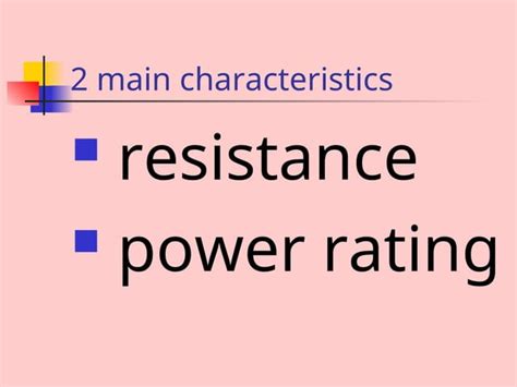 lesson 4 resistor and resistor color coding ppt