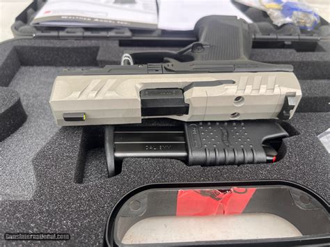 Walther Pdp F Series 9mm Optics Ready 2849313 Silver Slide