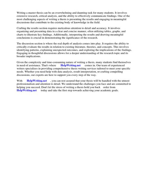 Master Thesis Results And Discussion Pdf Thesis Physical Sciences