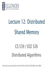 Understanding Distributed Shared Memory: Key Concepts and Models | Course Hero
