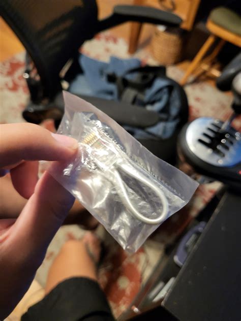 Found This Weird Ethernet Looped Cable At My School And Cant Seem To Find Any Info About It