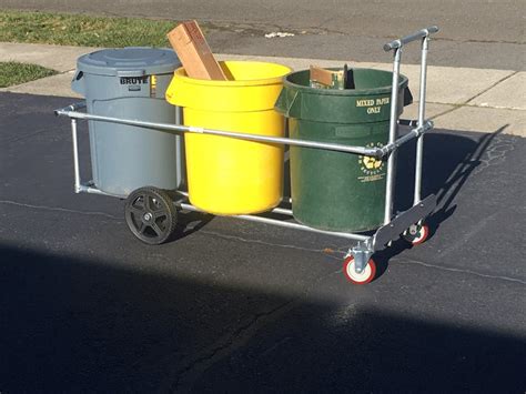Check Out Bryans Garbage Can Cart So Many Awesom Check Out Bryans Garbage Can Cart So Many Awesom