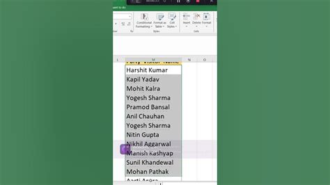 Interview Excel Trick Conditional Formattingyoutubeshorts Excel