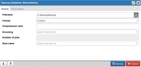 Como realizar Backup de uma base de dados PostgreSQL através do pgAdmin Stack Overflow em