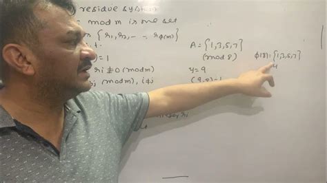 reduced residue system definition theorems lecture 16 youtube