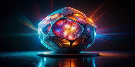 Stunning Silhouette Photography Abstract Object Transformed By Dynamic 3d Projection Mapping