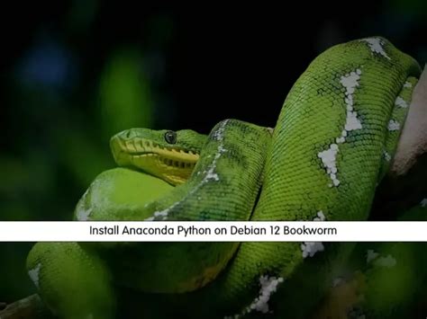 install anaconda python on debian 12 bookworm