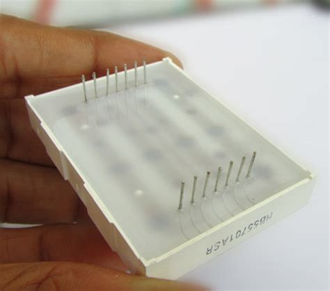 Dot Matrix LED Display X RED Inches LED Displays Displays EXtreme Electronics