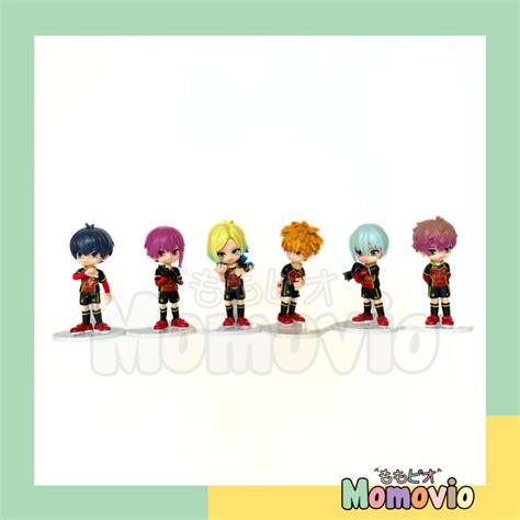 Blue Lock Chibi Action Figure Isagi Kunigami Kaiser Ness Hiori Kurona Shopee Malaysia