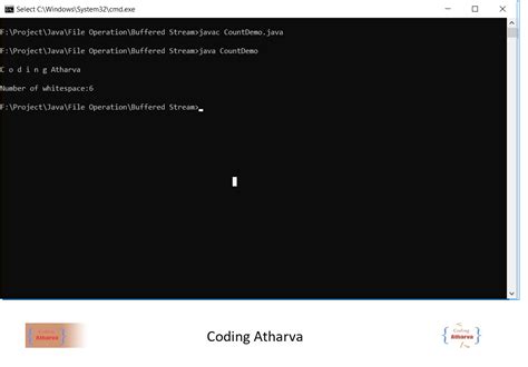 120 Program To Count Number Of White Space Character In Character Stream In Java ~ Coding Atharva