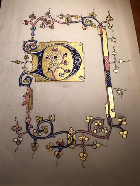 851 Best Illuminated Letters Images On Pinterest Illuminated