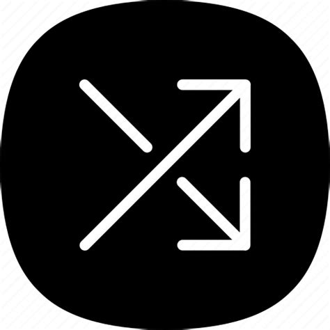 arrows pointers cross line button move interface icon download