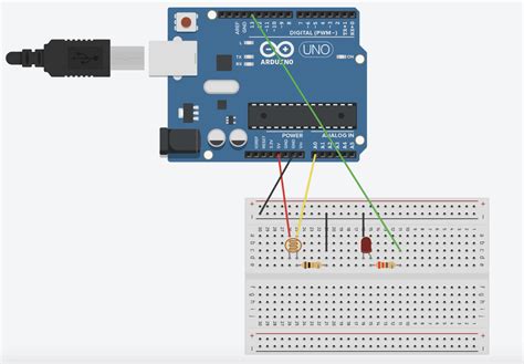 using a light sensor to control an led — codemahal