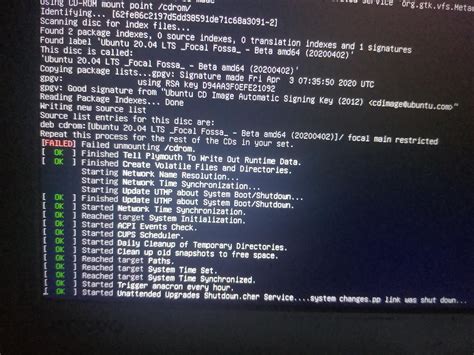 stuck on this while booting r ubuntu
